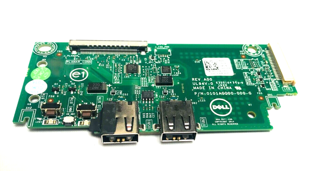 Genuine Dell POWEREDGE R430 Front Control Panel 2x USB Power Button ...