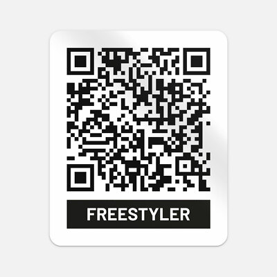 | Scan Me | Freestyler QR Code Sticker Vinyl Car Bumper Decal | eBay