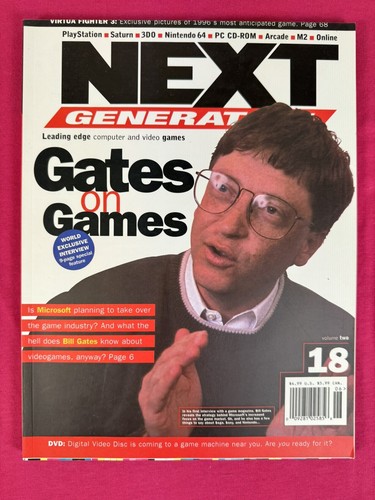 June 1996 NEXT GENERATION Magazine v1 #18 | BILL GATES ON GAME | XBOX ...