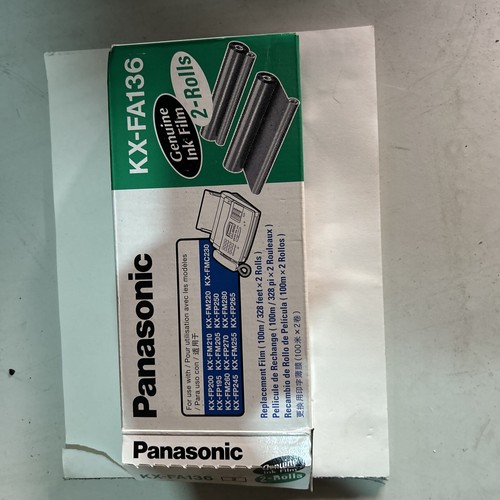 1 ROLL Panasonic Cartridge KX-FA136 FAX INK FILM Replacement SINGLE ...