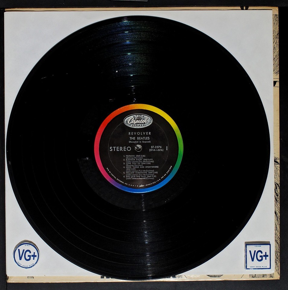 The Beatles - Revolver (Rainbow Capitol) - original LP record [NHA2-069 ...