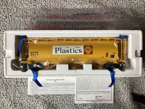 LIONEL O # 6-17155 SHELL CYLINDRICAL 3 BAY HOPPER (3 rail) NIB | eBay