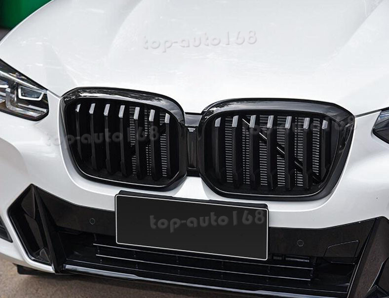 ABS Gloss Black Front Grille Grill Mesh Replace 1PCS Fit For BMW X3 X4 ...