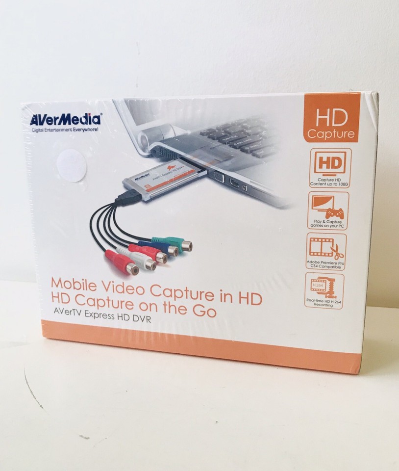 AVerMedia AVERTV Express HD DVR MTVEXHDVR - Mobile Video Capture In HD ...