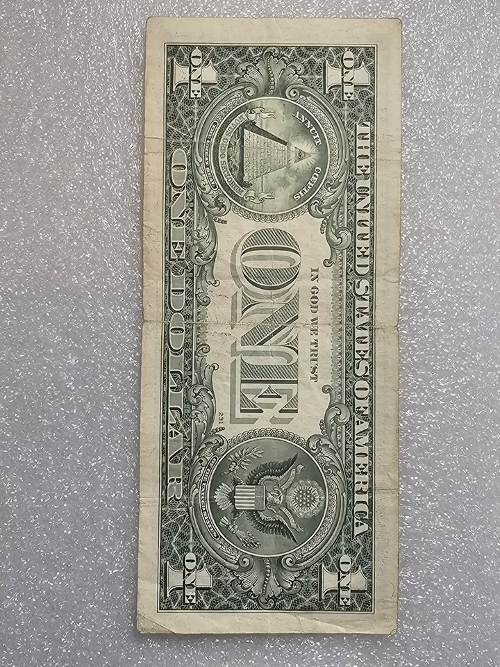 LOT OF (10) 1988A - 1995 $1 dollar FANCY VINTAGE NOTES - WEB PRESS NOTE ...