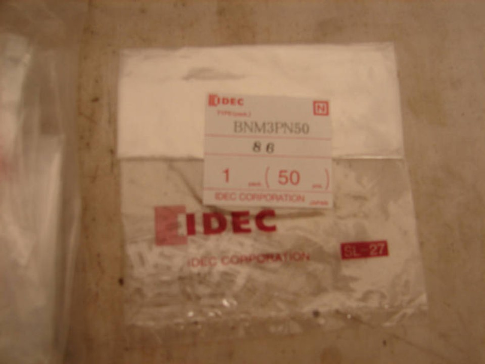 IDEC BNM3PN50/BNM3-50 STRIP FASTENERS (BAG OF 1500) ***NIB*** | eBay