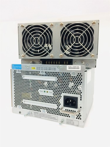 Lot of 2 J9306A HP ProCurve 1500W PoE+ Power Supply for ZL Switch | eBay