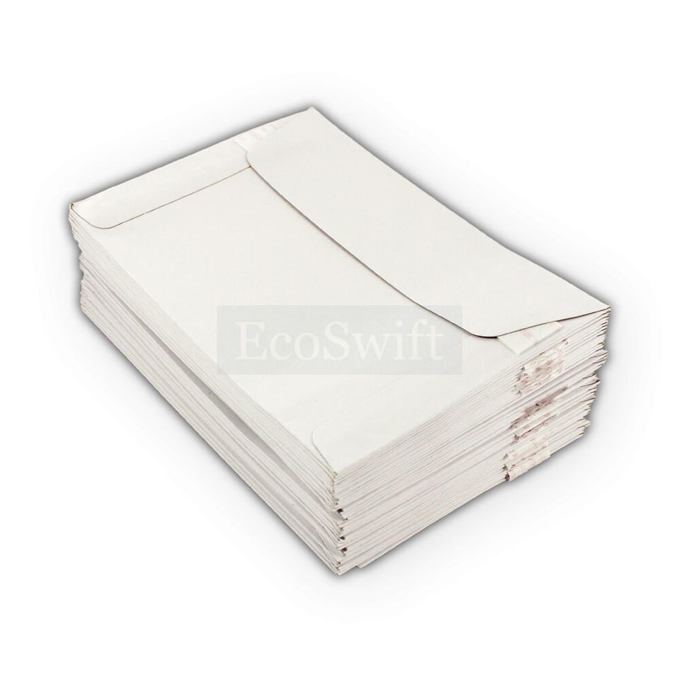 1-10000 6.5 x 4.5 EcoSwift Self Seal Photo Ship Flats Cardboard ...