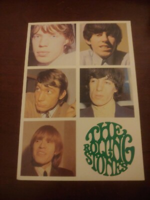 THE ROLLING STONES POSTCARD INDIVIDUAL PICS EEC IMPORT | eBay