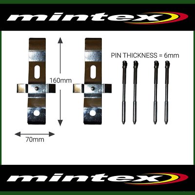 MERCEDES CLK C209 AMG55 AMG63 FRONT BRAKE PAD FITTING KIT PIN KIT | eBay UK