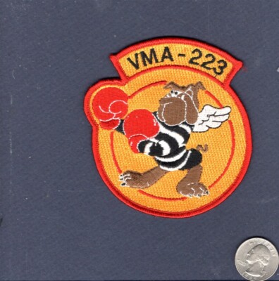 Original VMA-223 BULLDOGS AV-8B Harrier A-4 Skyhawk USMC Attack ...