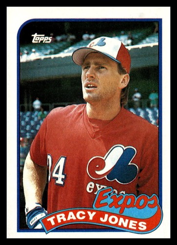 1989 Topps #373 Tracy Jones Montreal Expos Baseball Card | eBay