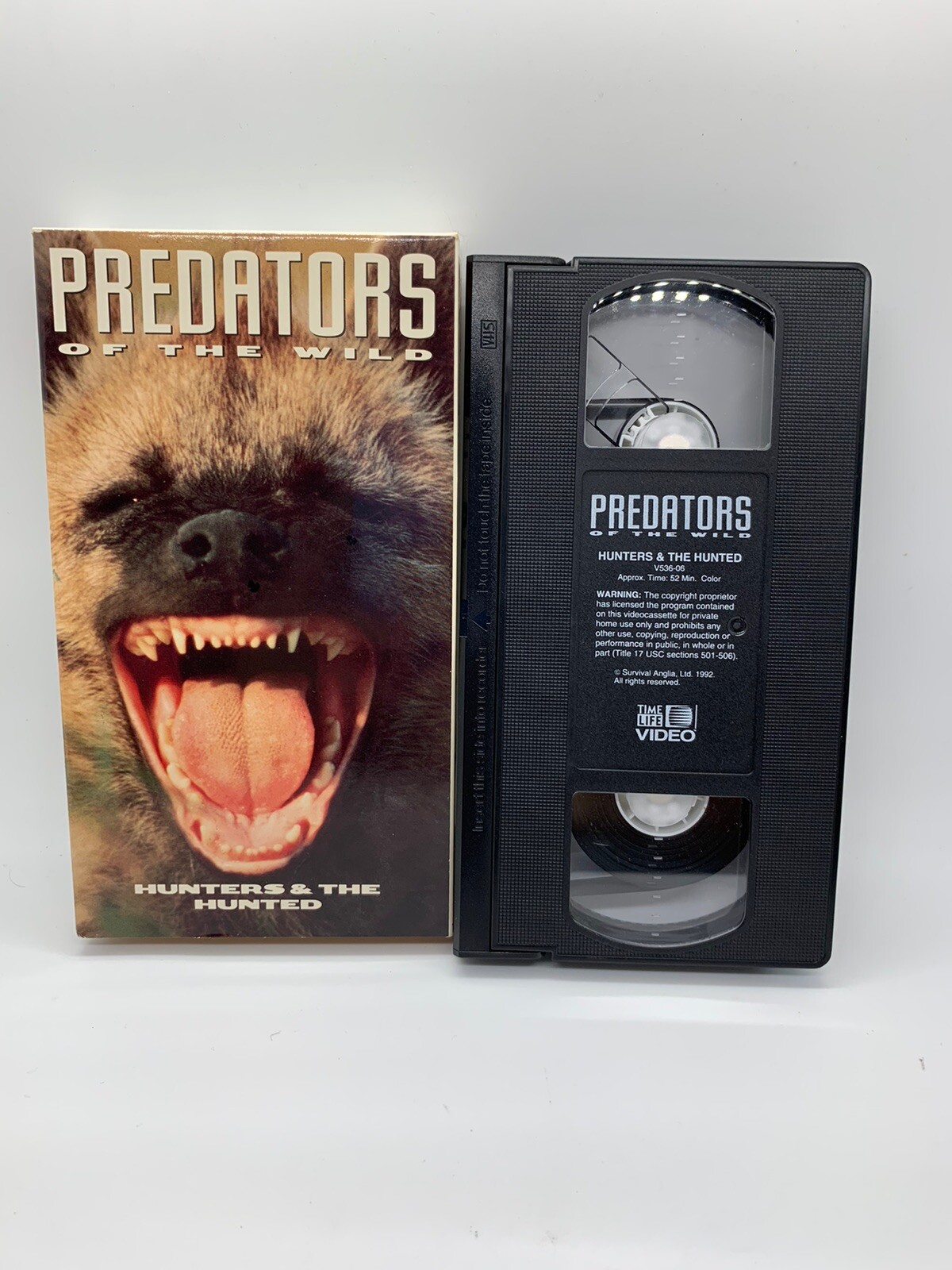 [VHS] Predators of the Wild Hunters and the Hunted Time Life Video John ...
