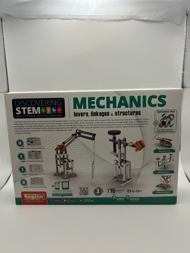 Engino STEM Construction Toy Kids 8+ Mechanics Levers Linkages ...