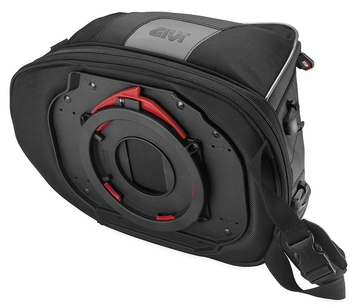 Givi Tanklock combo kit - XS307 Xstream 15 liter tank bag & BF11 tank ...