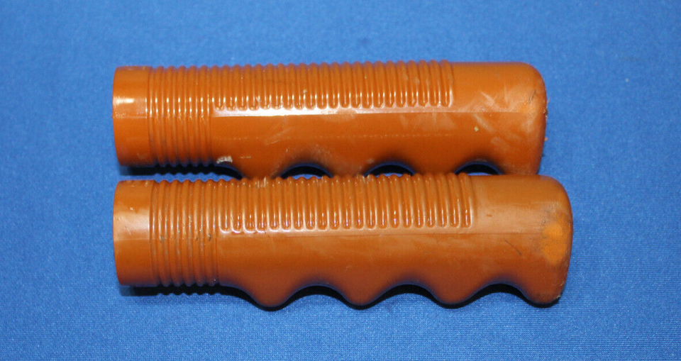 Hunt Wilde Full Sized Brown Hand Grip Set fits Schwinn Sears Murray ...