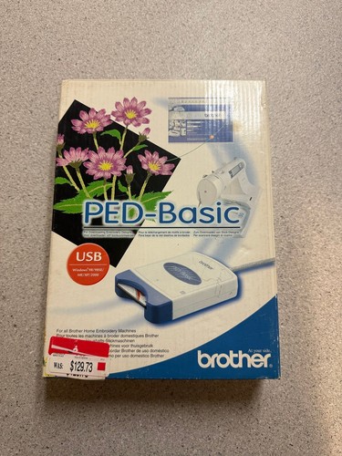BROTHER PED-Basic Card Writer Box CD Ver.1.0 Embroidery FOR Windows. NO ...