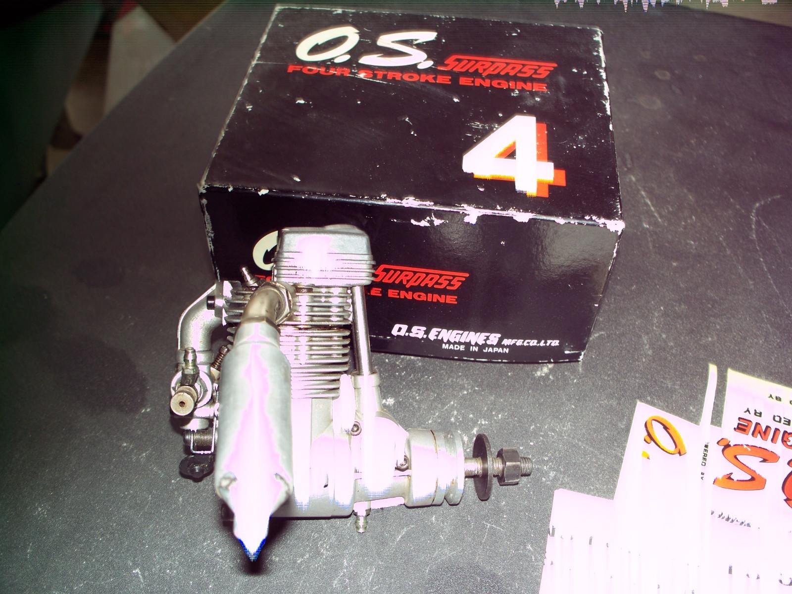 O.S. FS-48 Surpass 4-Stroke RC Airplane Engine | eBay