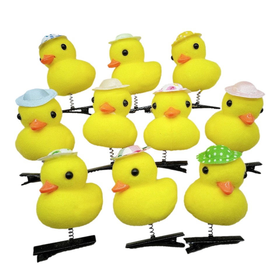 10Pcs Fun Duck Hair Clips For Adults and Children,Are Pretty to change ...