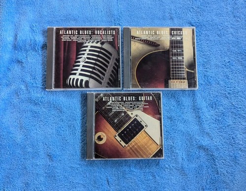 ATLANTIC BLUES 3 CD Lot Compilations Vocalists Guitar Chicago | eBay