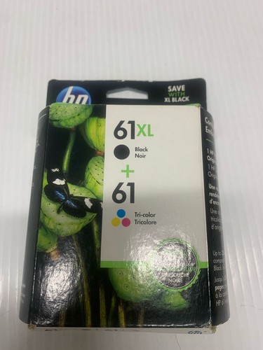 New HP Ink Cartridge 61XL Black + 61 Tricolor FREE SHIPPING | eBay