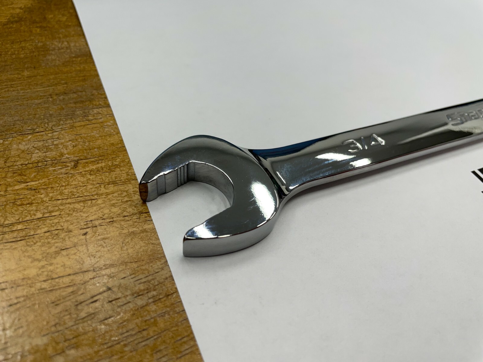 Snap-on Tools 3/4" SAE 0° Non-Reversing Ratcheting Combo Wrench SOXR24A ...