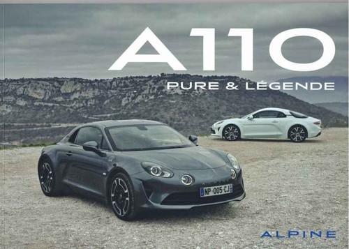 Catalogue brochure Alpine A110 Pure / Legende 03/2019 Allemagne Deutschland | eBay