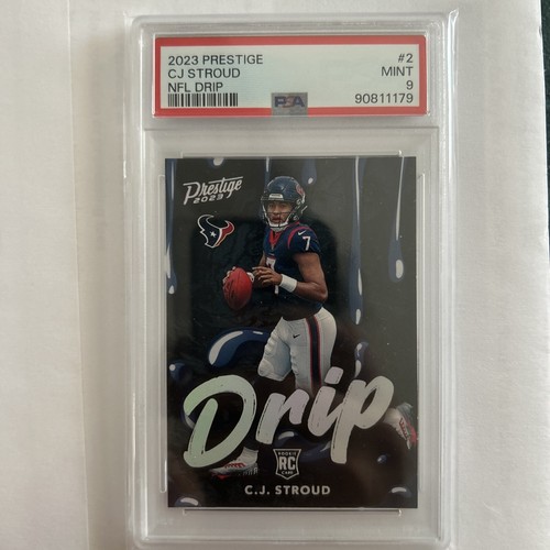 2023 PANINI PRESTIGE CJ STROUD DRIP SSP ROOKIE PSA 9 | eBay