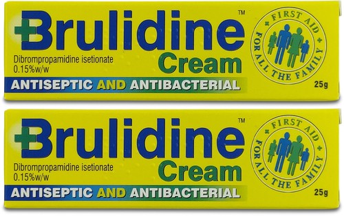 Brulidine Antiseptic and Antibacterial Cream 25g - MAX ONE PER ORDER X ...