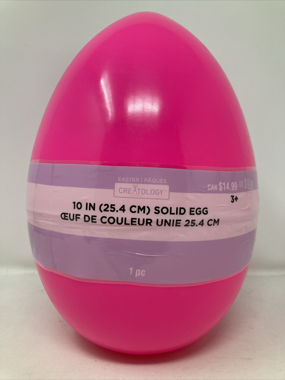 10” Pink Plastic Egg For Easter. Fillable Egg From Creatology. Only 1 Egg | eBay