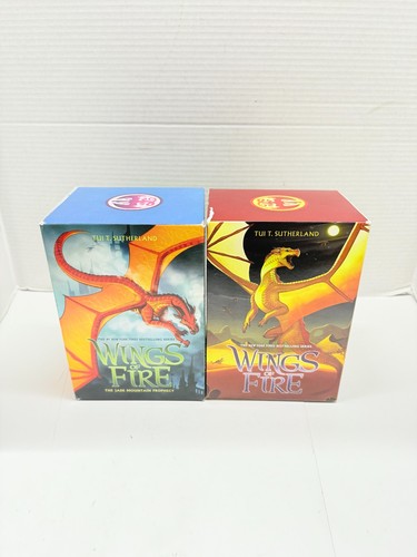WINGS OF FIRE Dragonet Prophecy Series Box Sets Books 1-10 by Tui T ...