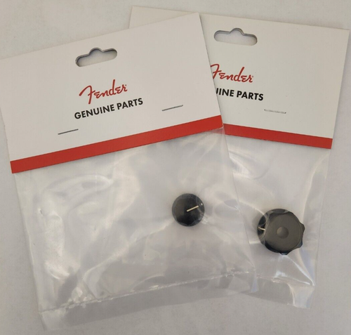 Genuine Fender Concentric Deluxe Jazz Bass Guitar upper and lower Knobs ...