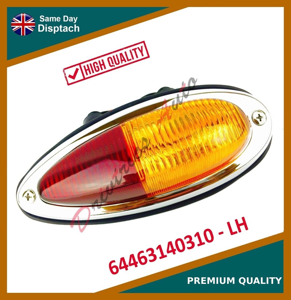 FOR Porsche 356 A/ B/ C 2 Rear Back Lights Rear Lights Left+Right Rear ...