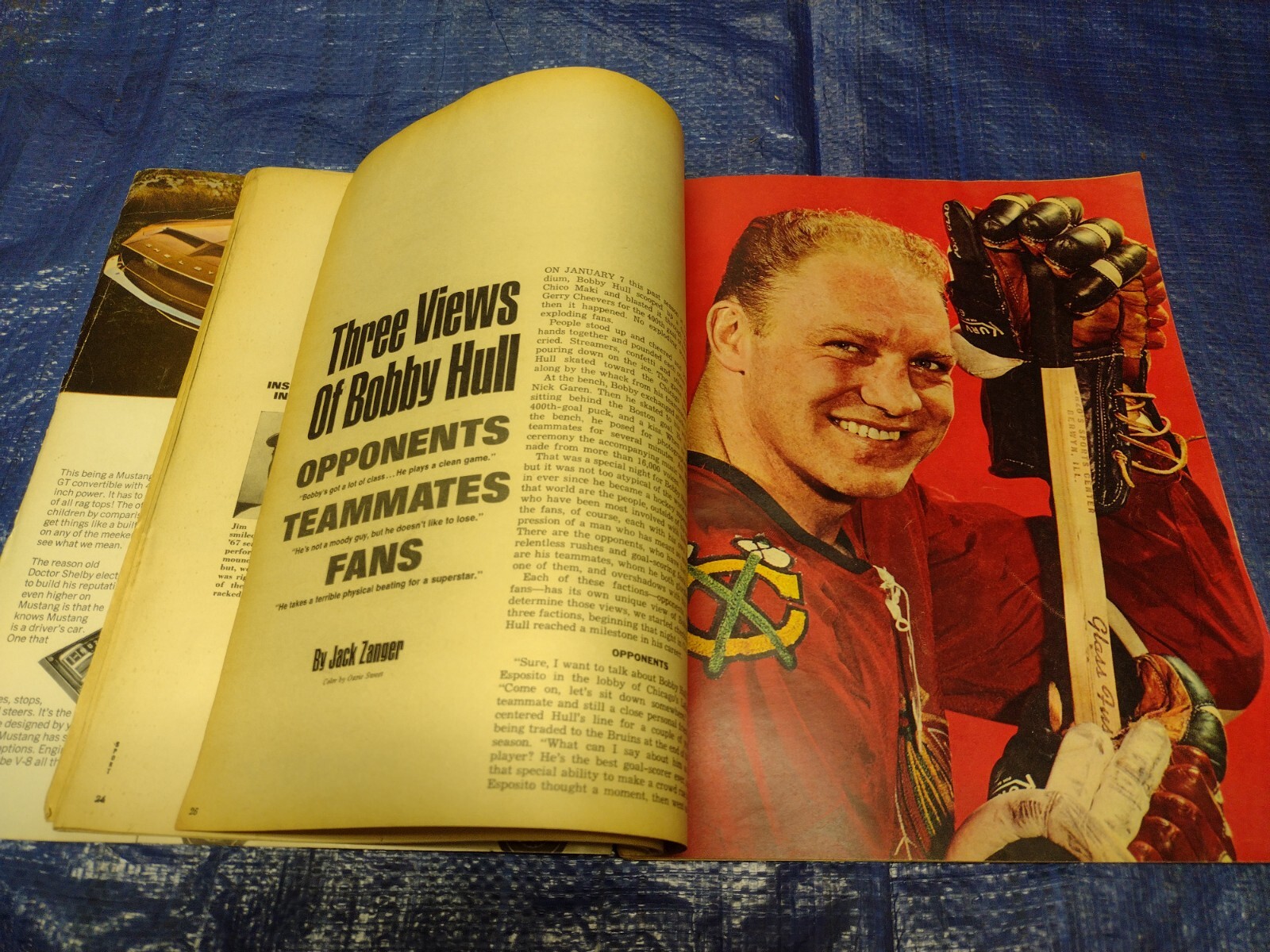 Bobby Hull Chicago Black Hawks Vintage Sports Magazines 1968 | eBay ...