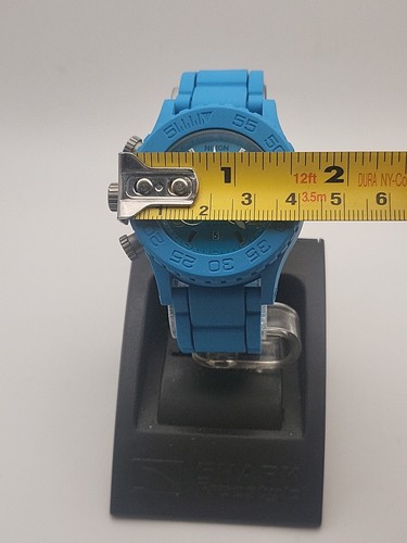 Nixon The Rubber 42-20 Chrono Blue Watch Unisex Right Handedness Fresh ...