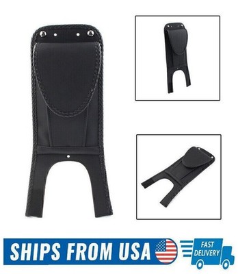 Black Tank Bib W/ Pouch For Harley Davidson Softail Fat Boy FXST FXSTB ...