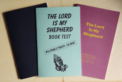 The Lord is My Shepherd Book Test 2-Fer Deal (Bob Hummer-Martin Gardner ...