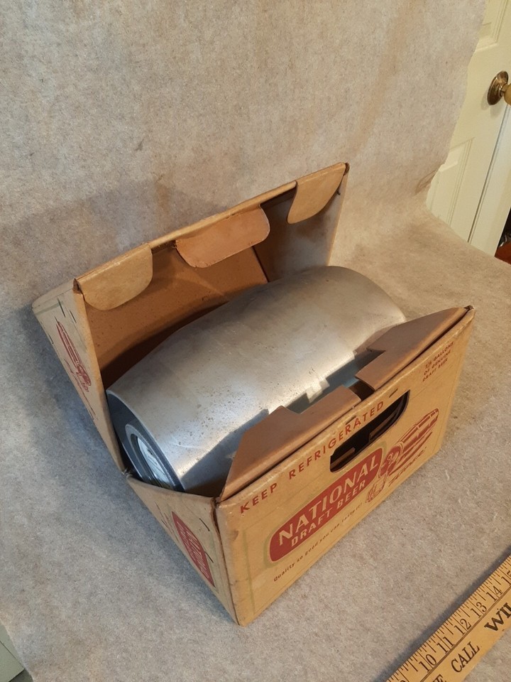 Vintage National Draft Beer Box & Can National Bohemian Baltimore MD ...