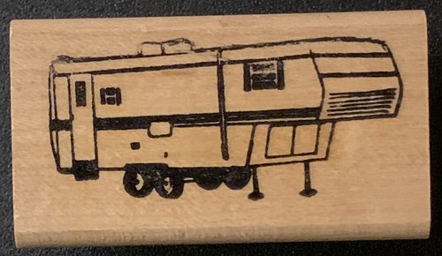 Repeat Impressions RV 5th Wheel Camper Trailer Rubber Stamp | eBay