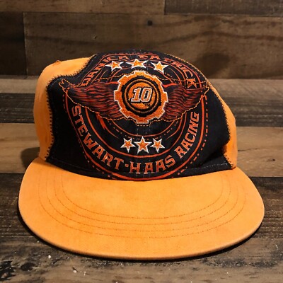 Danica Patrick Hat Snapback Baseball Cap Mens Black Orange NASCAR ...