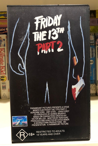 FRIDAY THE 13th - Part 2 - Amy Steel & John Furey - VHS | eBay