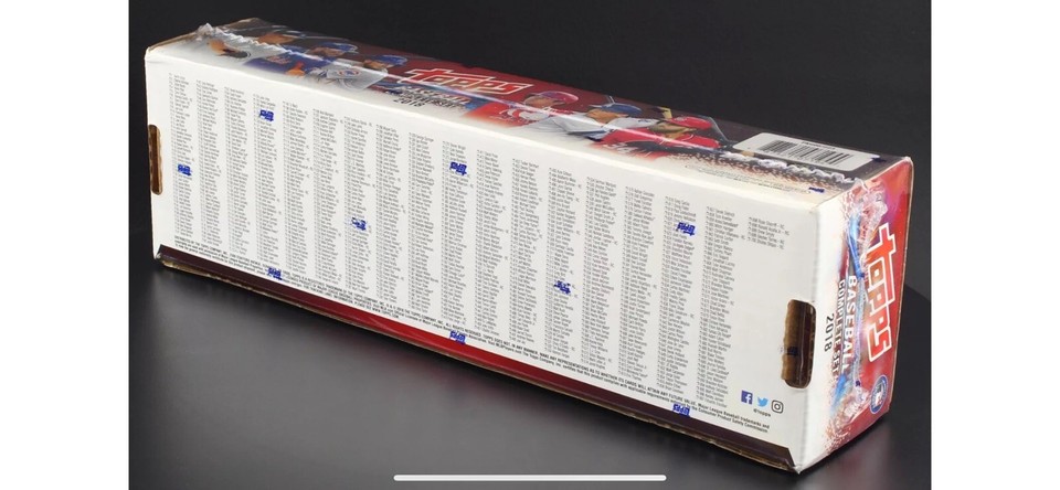 2018 TOPPS Baseball Complete Factory Set SEALED Hobby Edition w/ 5 ...