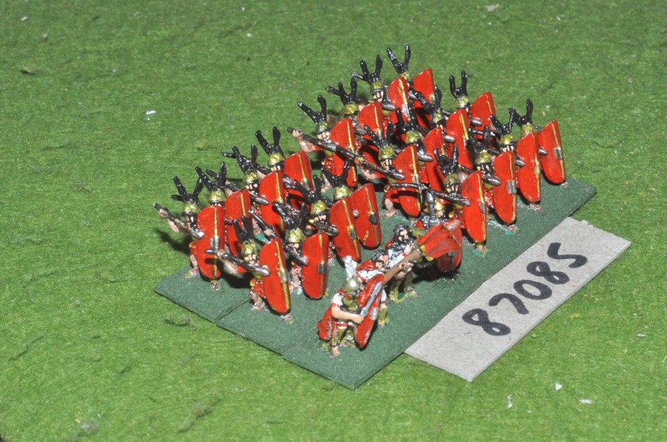 15mm roman era / polybian roman - legionaries 24 figs - inf (87085) | eBay