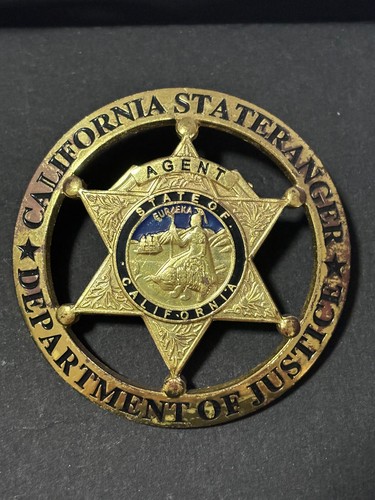 CHP CALIFORNIA STATE RANGER AGENT DEPARTMENT OF JUSTICE STATE ...