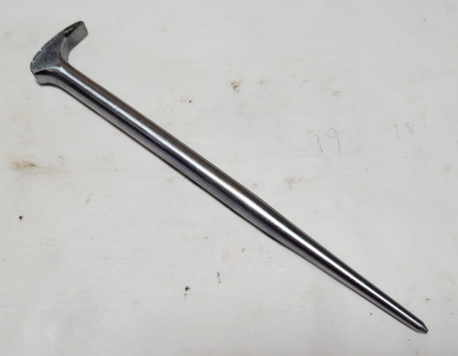 Snap-On Tools Lady Foot Alignment Pry Bar 650 USA 6" | eBay