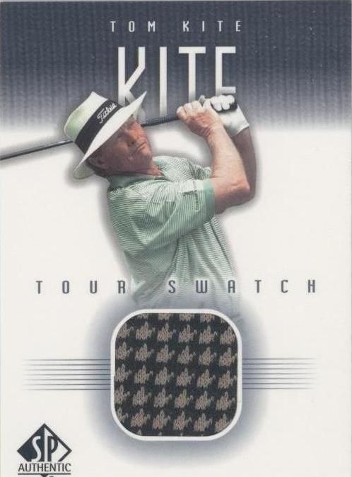 2001 SP Authentic - Tour Swatch Tom Kite #TK-TS (MEM) for sale online ...