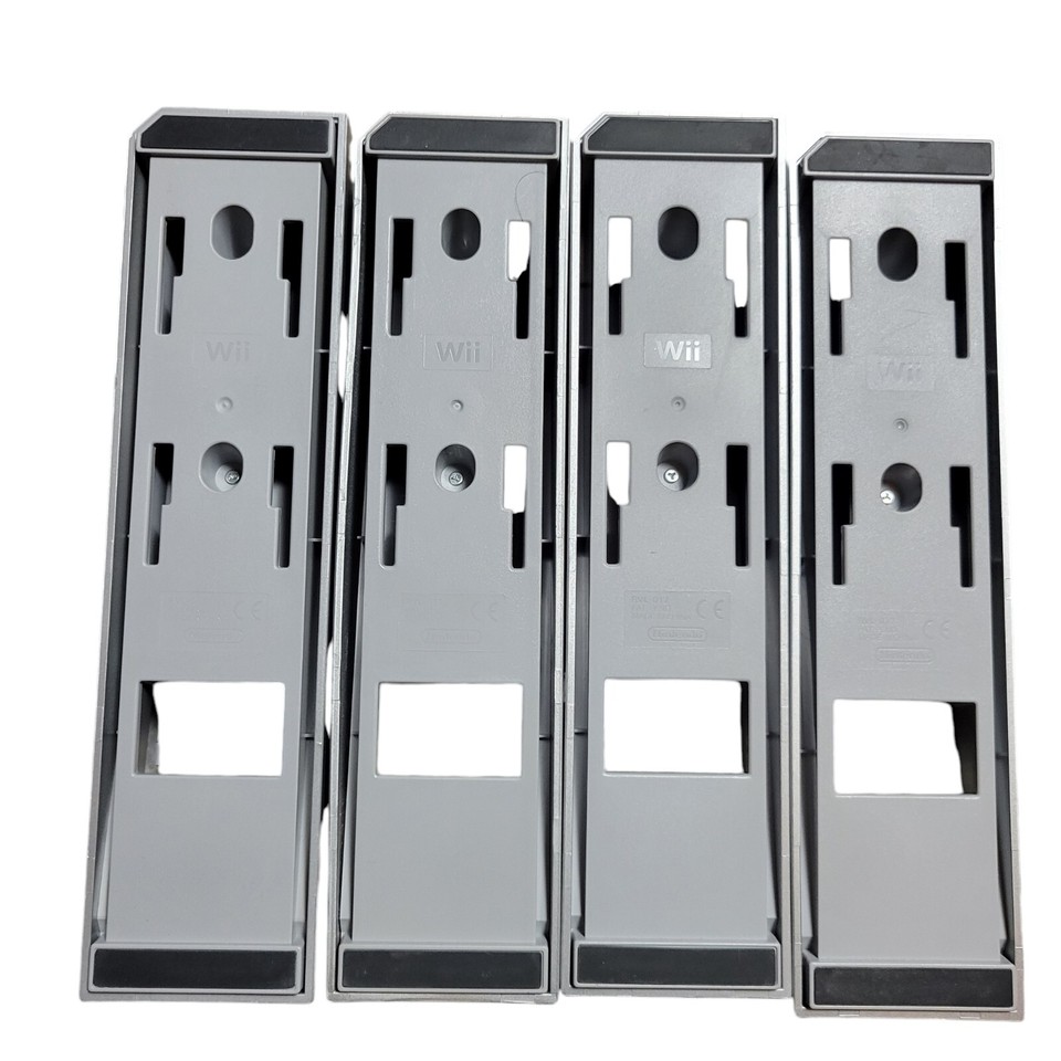 Genuine Official OEM Nintendo Wii Console Stands Base Gray Lot Of 4 | eBay