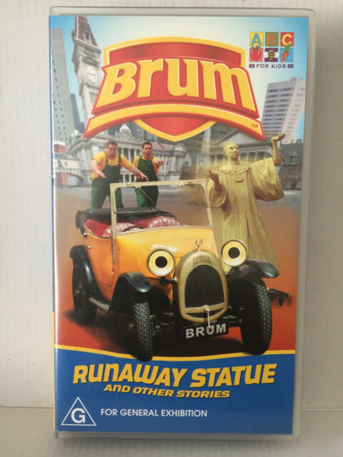 Brum - Runaway Statue & Other Stories RARE Video VHS PAL 2002 VGC Post ...