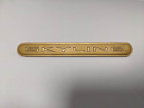 Nissan Skyline R32 Fender Emblem badge JDM GTR GTS T logo decal sticker ...