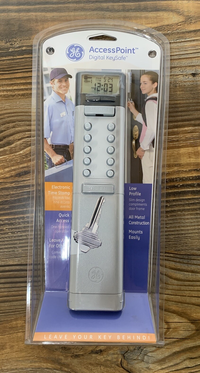 GE Access Point Digital Key Safe Outdoor Key Lock Box With Code All ...